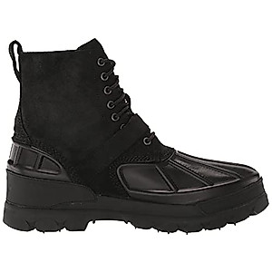Polo Ralph Lauren Men's Oslo Waterproof Boots, Black, 13 Medium US