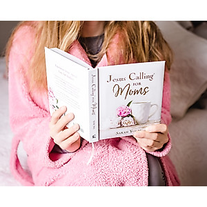 Jesus Calling for Moms, Padded Hardcover, with Full Scriptures: Devotions for Strength, Comfort, and Encouragement (A 50-Day Devotional)