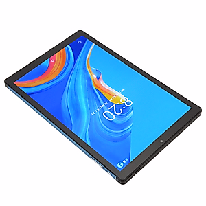 DAUERHAFT Tablet Computer, 6GB 128GB 100-240V 10.1 Inch Tablet 1960x1080 for Reading for Android 12.0 (US Plug)