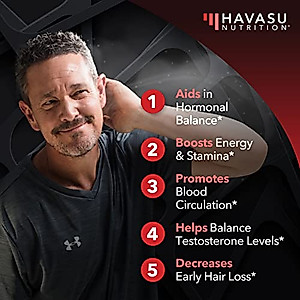 Horny Goat Weed Supplement for Him & Her | Formulated with Maca Root L-Arginine & Muira Puama for Natural Energy & Optimal Endurance