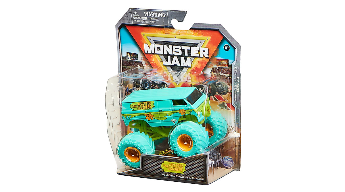 Monster Jam 2022 Nitro Neon Mystery Machine Diecast Truck