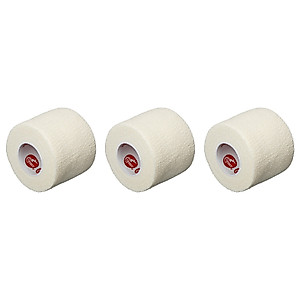 Cramer Eco-Flex Self-Stick Stretch Tape, Cohesive Tape, Flexible Elastic Sports Tape, Athletic Training Room Supplies, Easy Tear & Self-Adherent Bandage Wrap, Single 5 Yard Roll, White