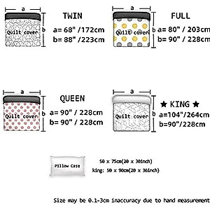 Autumn Nights Candle Pumpkin Warm Flame Bedding Sets 3 Piece Duvet Cover, Breathable Quilt Cover with 2 Pillowslips for Guest Room School Dormitory Bedding Sets Lining-King 104" X 90"