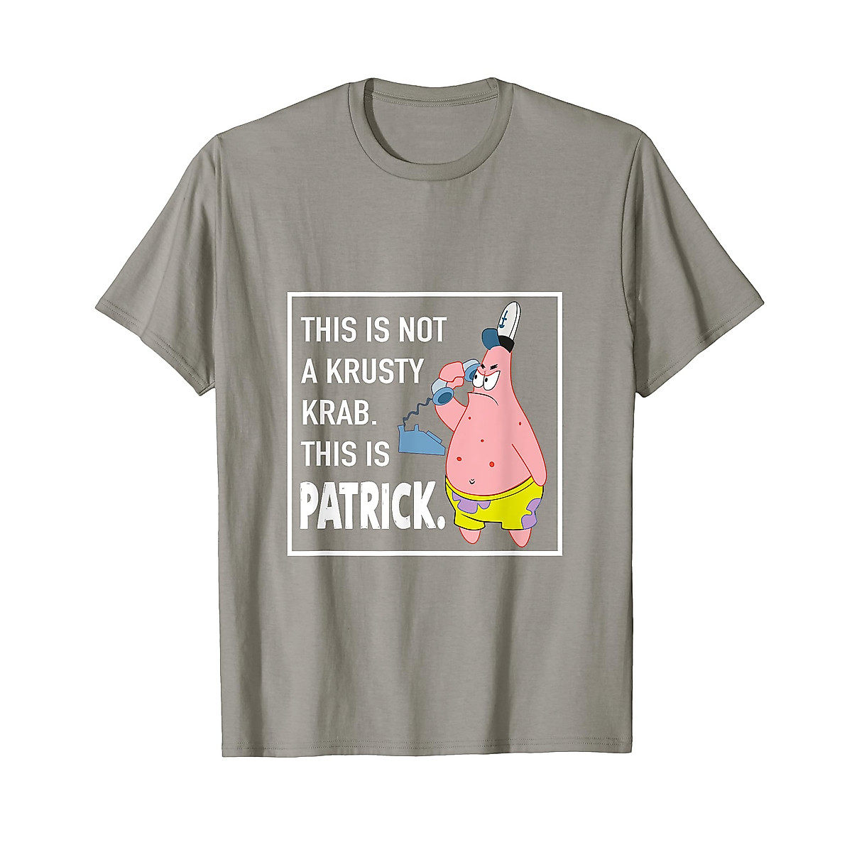 Mademark x SpongeBob SquarePants - Patrick Star - This is Not a Krusty Krab T-Shirt