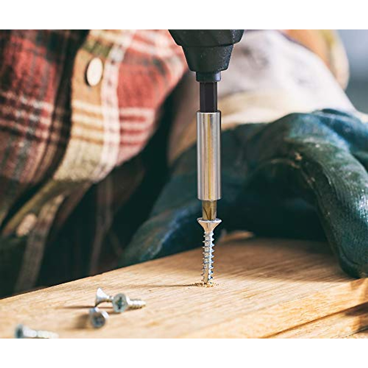 ARUCMIN 214-Piece Screwdriver Bit Set S2 Steel Drill bit set Power Bit Set with Security Bits