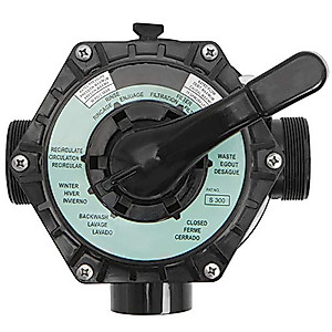 XtremepowerUS 19" Above Inground Swimming Pool Sand Filter System 7-Way Multi-Port Valve Pool Filter up to 24,000 Gallons with Stand