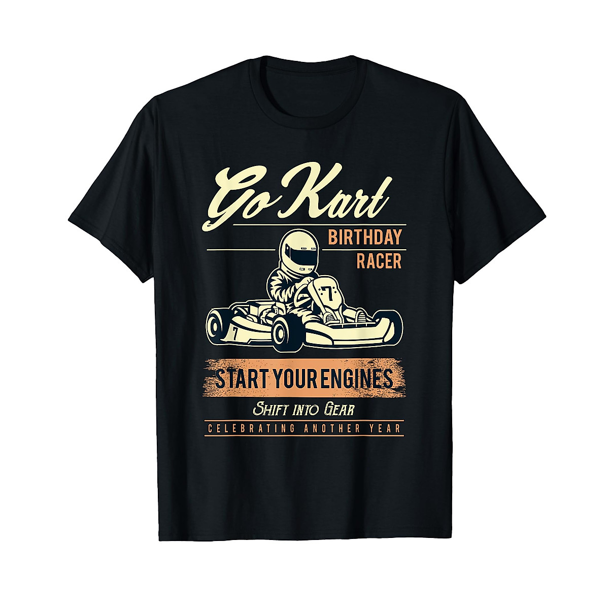 Go Kart Birthday Party T Shirt T-Shirt