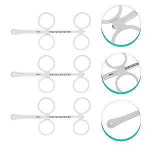 ibasenice Optometry Instrument Flip For Lens, 3pcs Optical Flipper ±25° ±0.5° ±100° Optometry Confirmation Test Tool Optometry Flips Lens