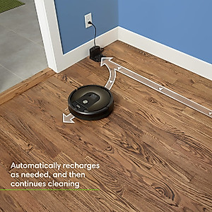 iRobot Roomba 981 Robot Vacuum-Wi-Fi Connected Mapping, Works with Alexa, Ideal for Pet Hair, Carpets, Hard Floors, Power Boost Technology, Black