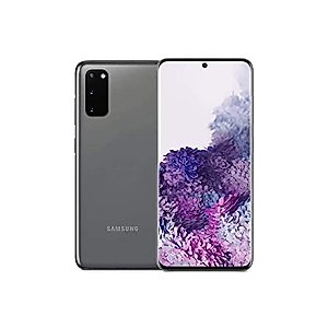 Samsung Galaxy S20 5G GSM Unlocked Android Smartphone SM-G981U US Version (Cosmic Gray, 128GB, GSM Only) (Renewed)