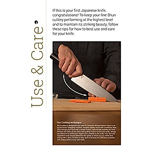 Shun Cutlery Classic 6.5-Inch Stainless Steel Two-Pronged Fork Handcrafted Essential Kitchen Tool Holds Place While Slicing or Carving and Assists in Serving Food, DM0709, 6.5 Inch, Black