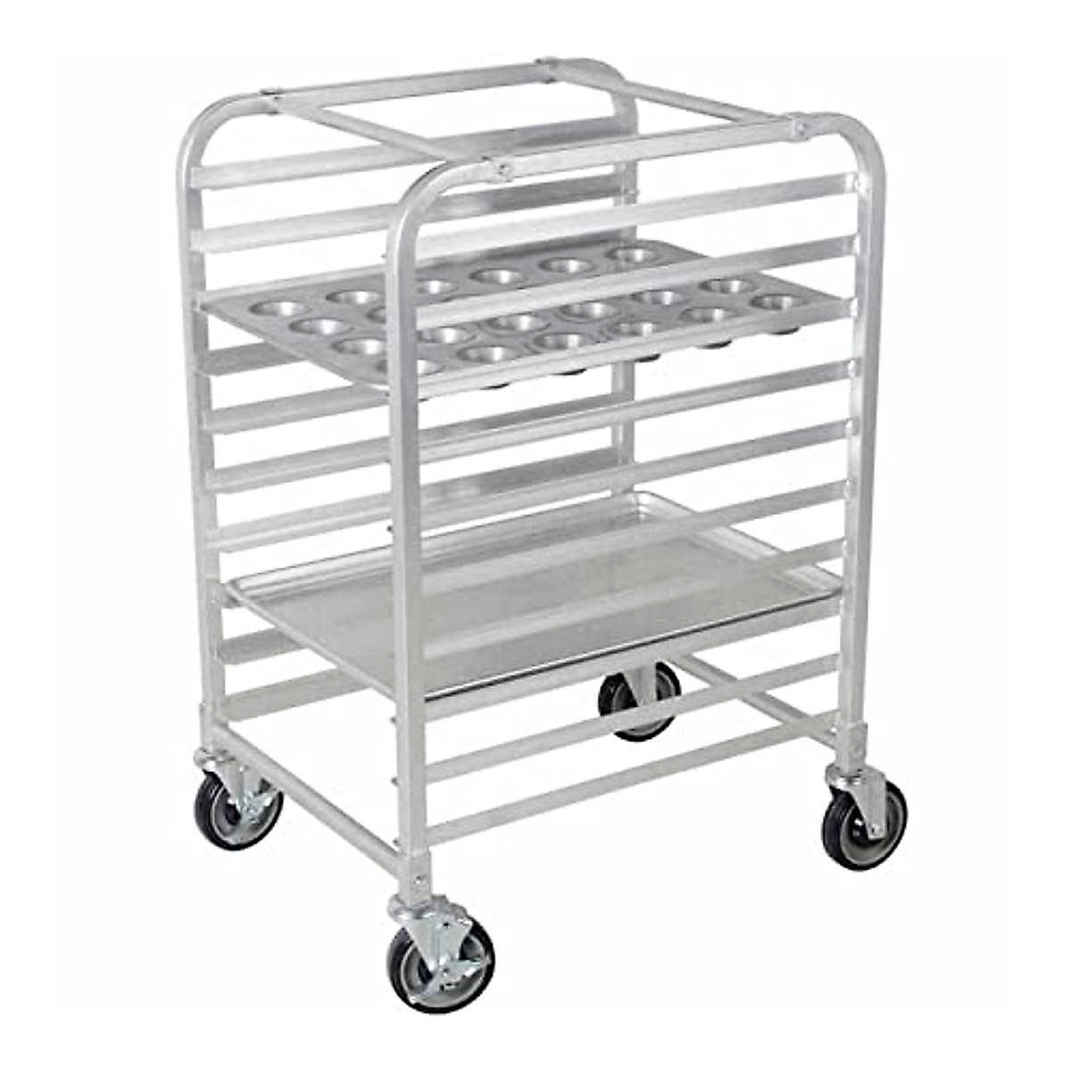 Winco Pan Rack, large, Silver