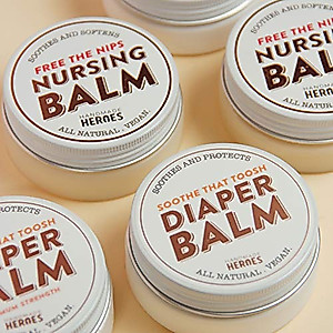Handmade Heroes Fragrance free Breast Feeding Nipple Cream - All Natural Breast Pump Lubricant Cream - Breastfeeding Essentials Nipple Cream for Breast feeding | Nursing Breastfeeding Soreness Relief Nipple Balm