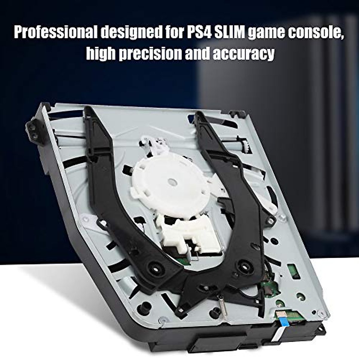 Tgoon CD Drive Replacement, Single Eye Replace The DVD Drive Anti- Plug and Play Game Console Replacement Enclosure for Game Console for Game Lovers