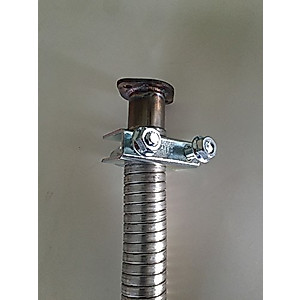GenExhaust for Champion 3500/3200W & 3100/2800W Inverter Generator 1" Exhaust Galvanized Steel Extension 3 Foot Length