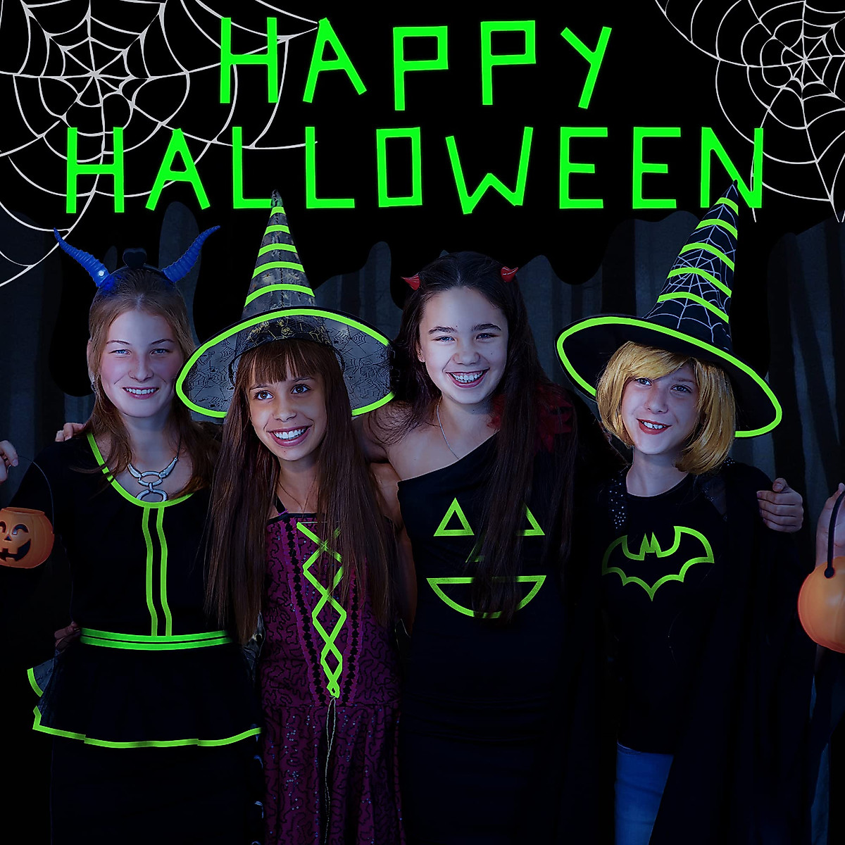 Lockport Glow in The Dark Tape - 15 Ft x 0.5 Inch - Bright, Rechargeable, & Long-Lasting Fluorescent Tape - Luminous Tape for Outdoor Sports, Night Decorations, and Home Marking