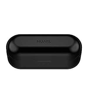 NUARL N10 Plus Active Noise Canceling Completely Wireless Earphones Earbuds Multi-Point Support Bluetooth5.2 7hr Playback aptX AAC with HDSS IPX4 N10PLUS-PB(Piano Black)