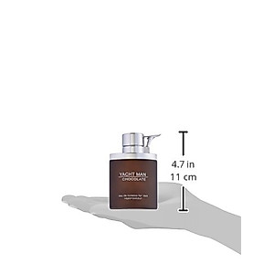 Myrurgia Yacht Man Eau de Toilette Spray for Men, Chocolate, 3.4 Ounce