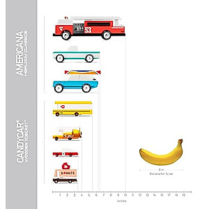 CANDYCAR® Wooden Food Truck Collection - Pretzel Van, Premium Handcrafted Beech Wood Toy Car