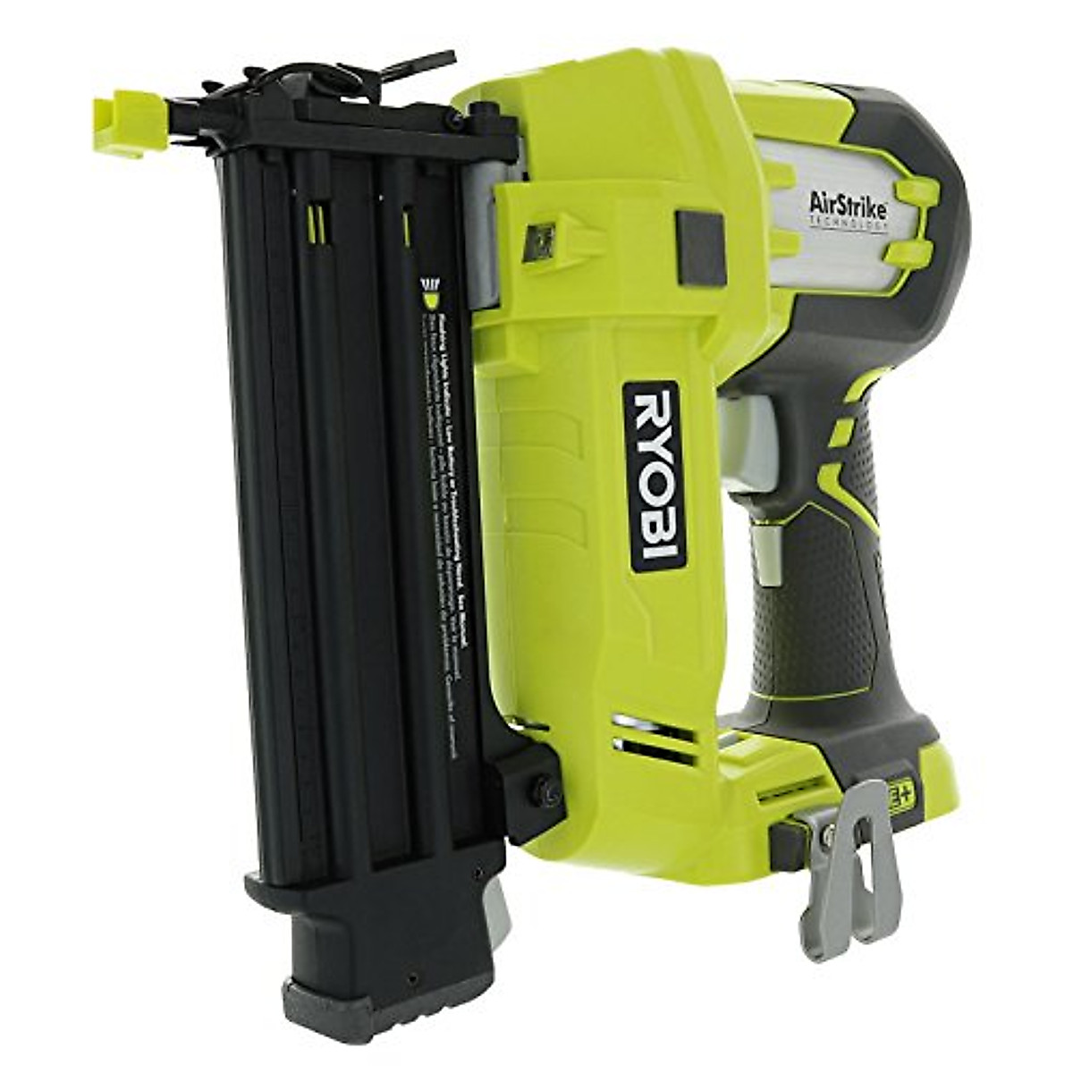 Ryobi 3 Piece 18V One+ Airstrike Brad Nailer Kit (Includes: 1 x P320 Brad Nailer, 1 x P102 2AH 18V Battery, 1 x P117 IntelliPort Dual Chemistry Battery Charger)
