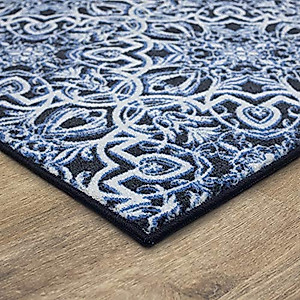 Mohawk Home Amstel Area Rugs, 2' X 5', Navy