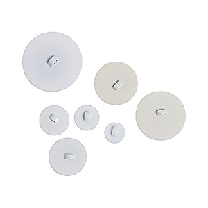 Tangc 128pcs Sew-on Wiggly Wobbly Googly Eyes Scrapbooking Crafts 8-24mm