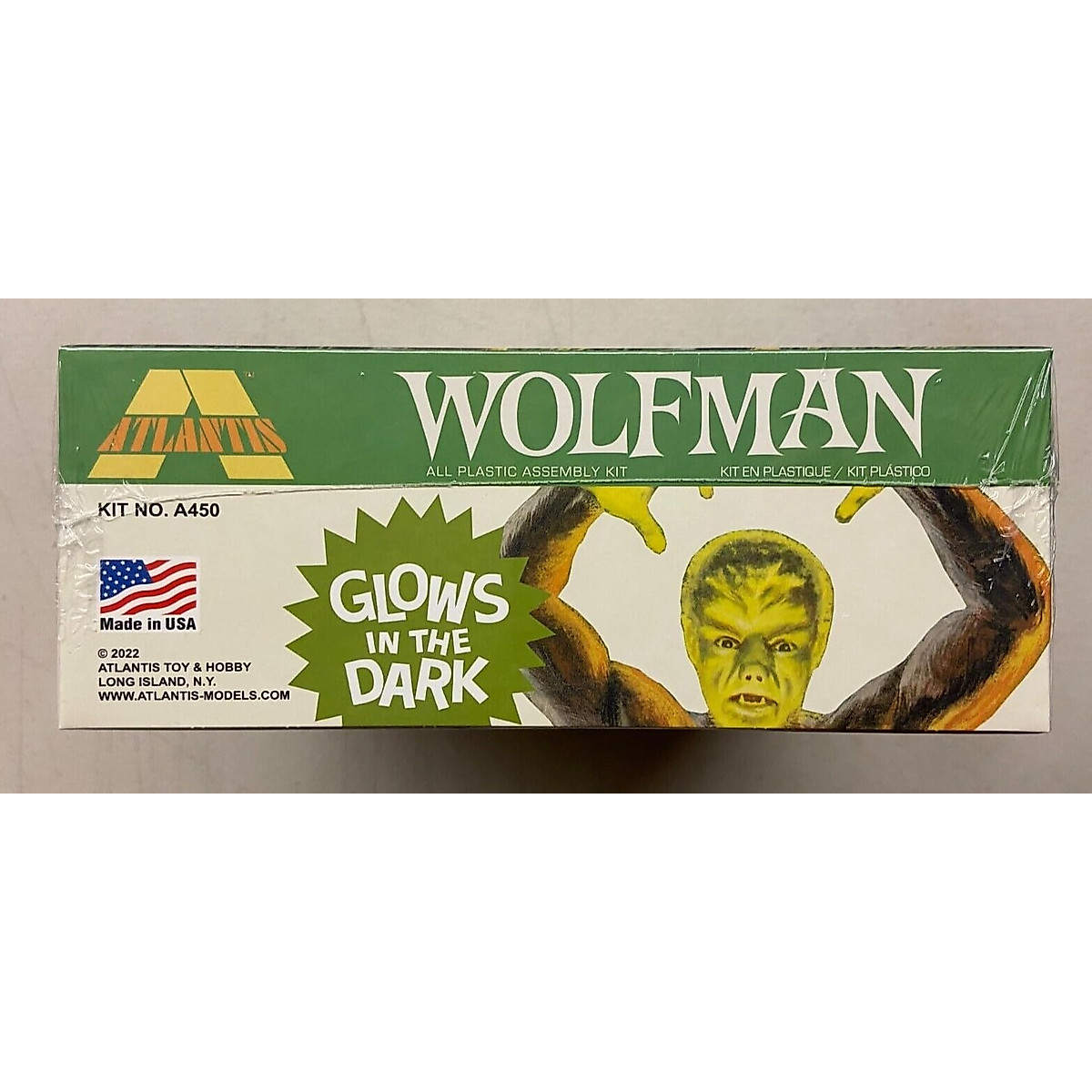 ATLANTIS TOY & HOBBY INC. Lon Chaney Jr. The Wolfman Glow Limited Edition AANA450 Plastic Models Other Misc