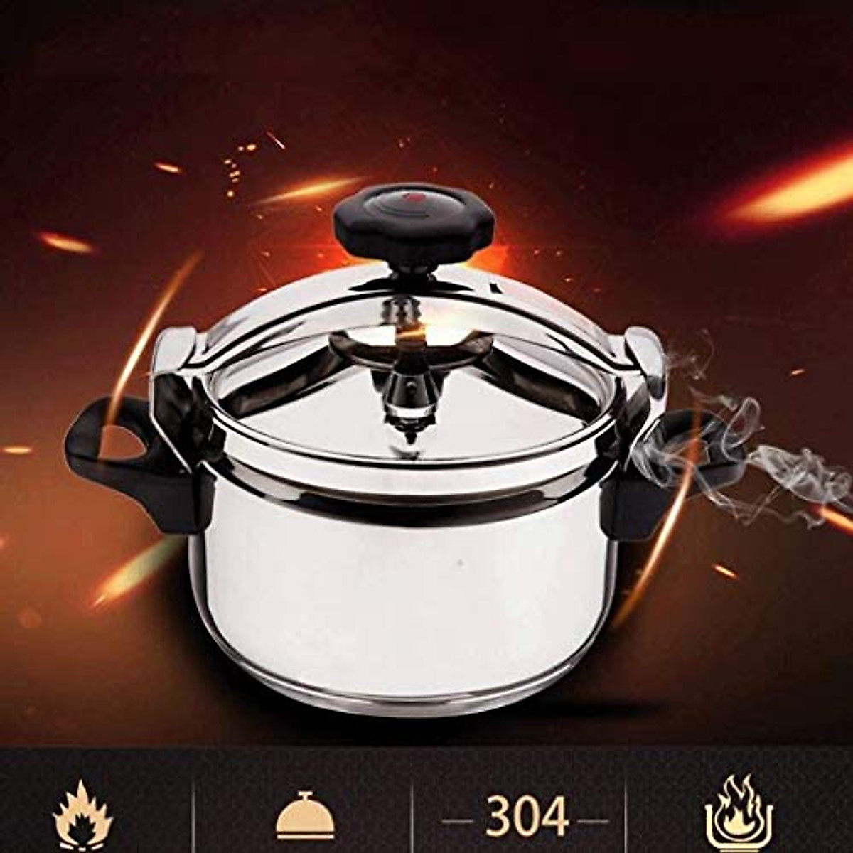 DNATS Pressure Cooker - Electric Pressure Cooker Stainless Steel, Programmable Multipot, Slow Cooker, Auto Steam Release Button, Delayed Start