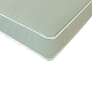 Treaton, 10-Inch Medium Firm Double Sided Tight top Foam Rolled Vinyl Mattress, 80" X 33"