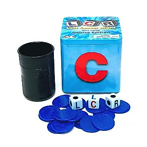LCR Left Center Right DICE Game- Deluxe Edition