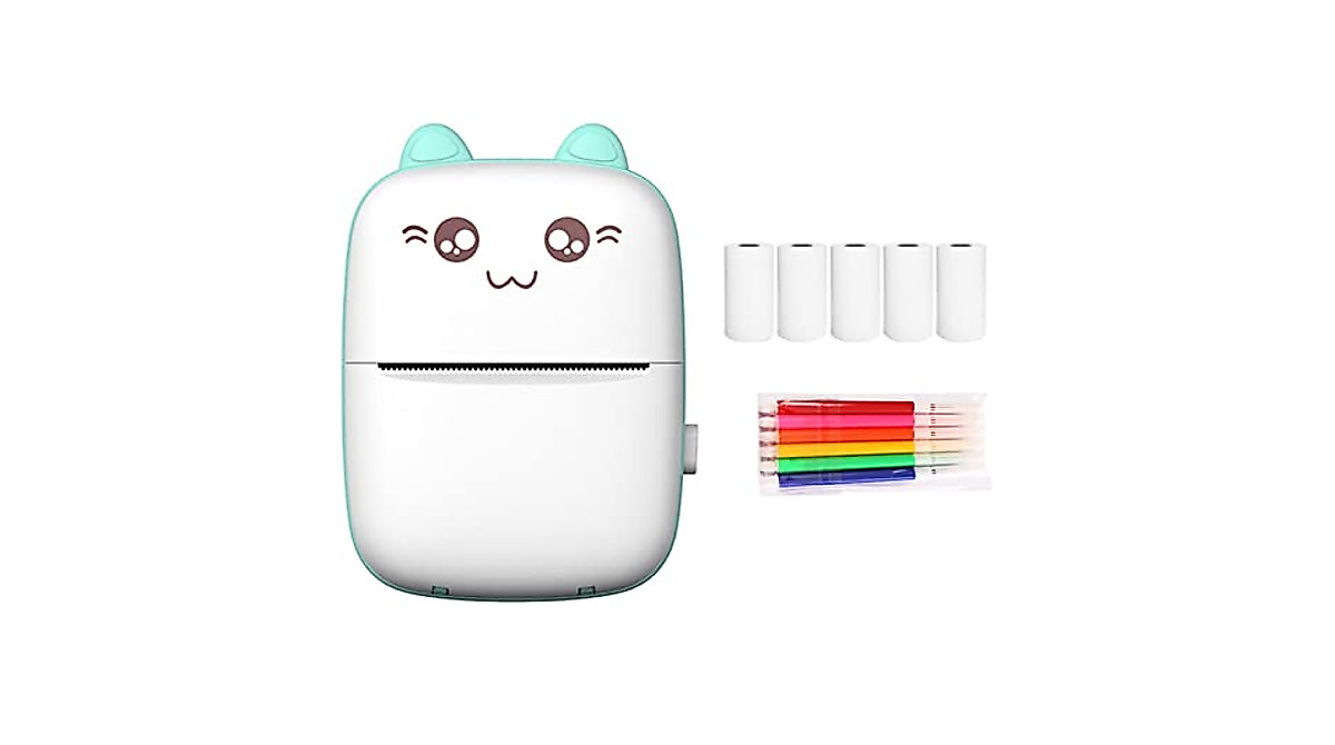 Mini Pocket Bluetooth Thermal Printer for Photos & Notes
