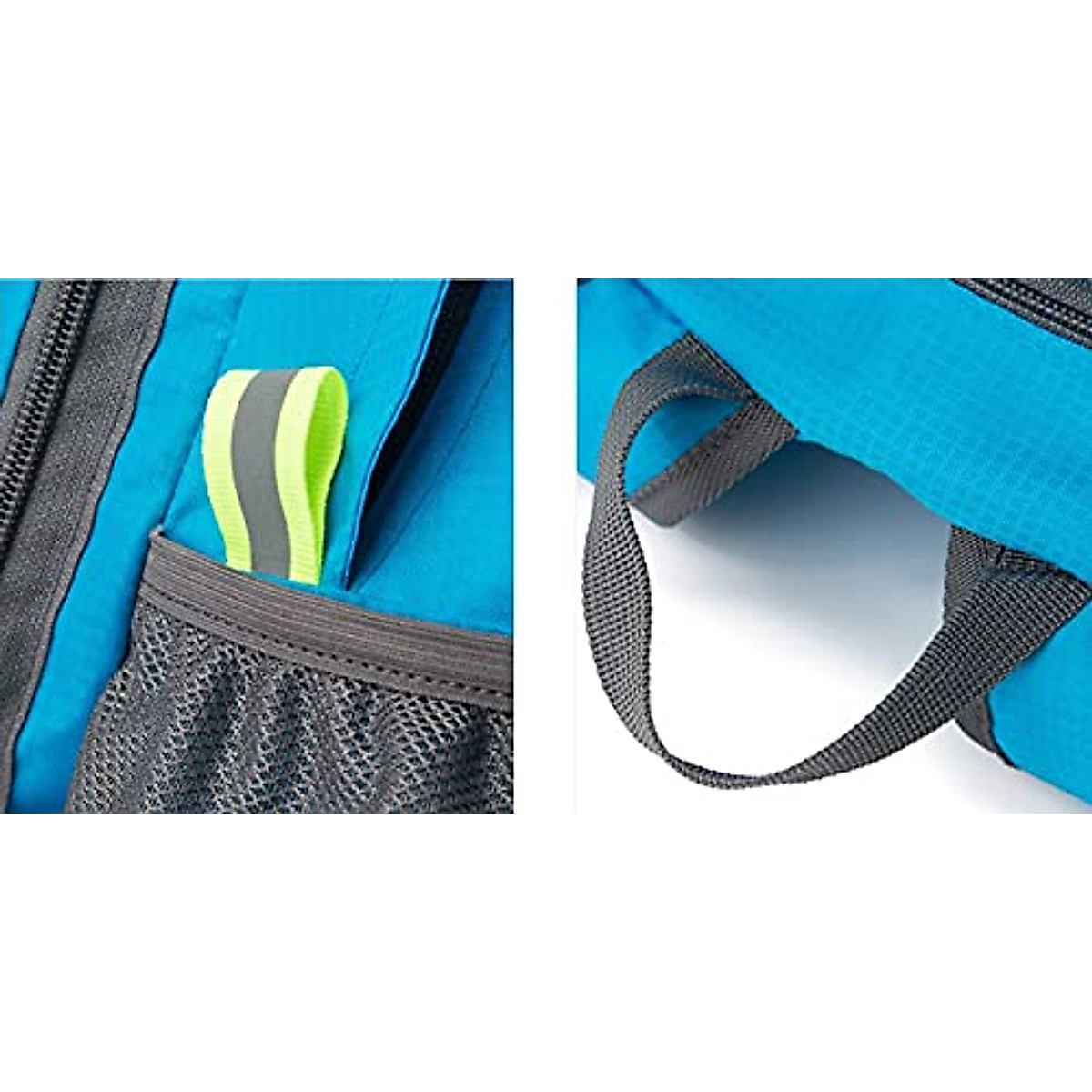 PAXLAMB Backpack Packable Foldable Ultra Lightweight Water Resistant Durable Camping Travel Hiking Daypack for Men Women (Black)