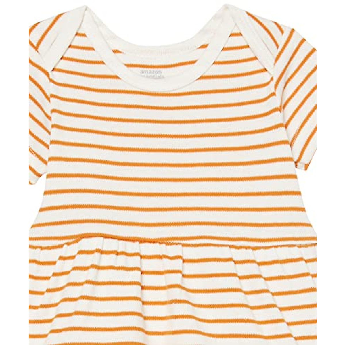 Amazon Essentials Baby Girls' Short-Sleeve Dress, Pack of 3, Lilac Cat, 12 Months