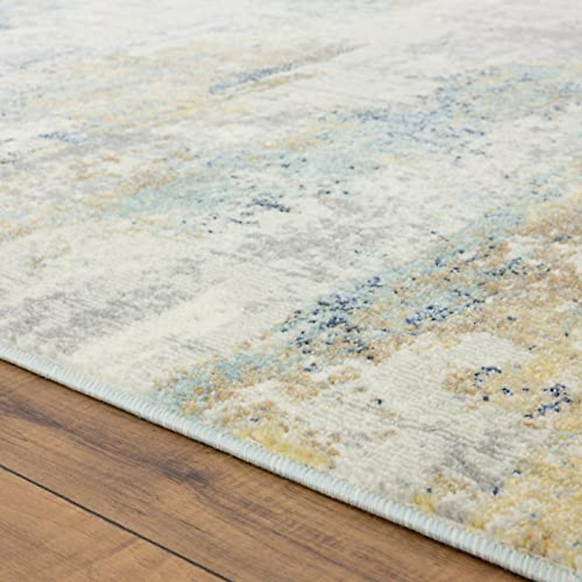 LUXE WEAVERS Kingsbury Abstract Gray Modern 5x7 Area Rug