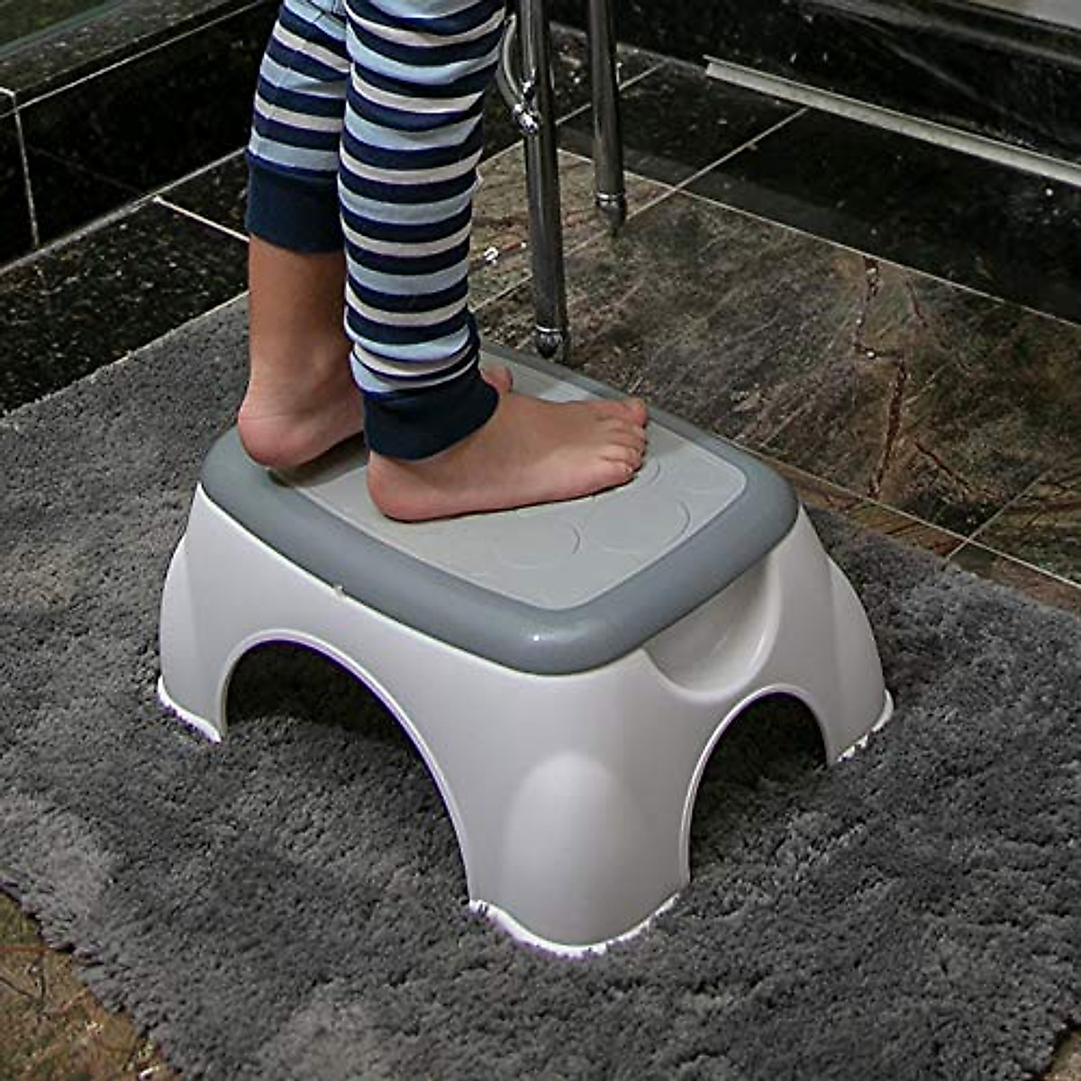 Nuby Step Up Stool, Gray