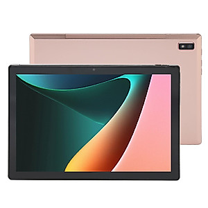 Haofy 10.1 Inch Tablet, 2.4G 5G Dual Card Slot 100-240V Tablet Mouse Keyboard Set for Entertainment (US Plug)