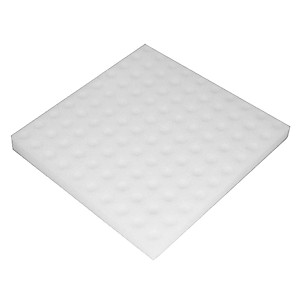 Fdit 100Pcs Hydroponic Sponge Planting Sponge Gardening Tool Seedling Sponges for Greenhouse