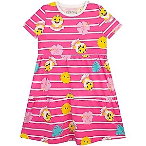 Pinkfong Girls Dress Baby Shark Pink 4