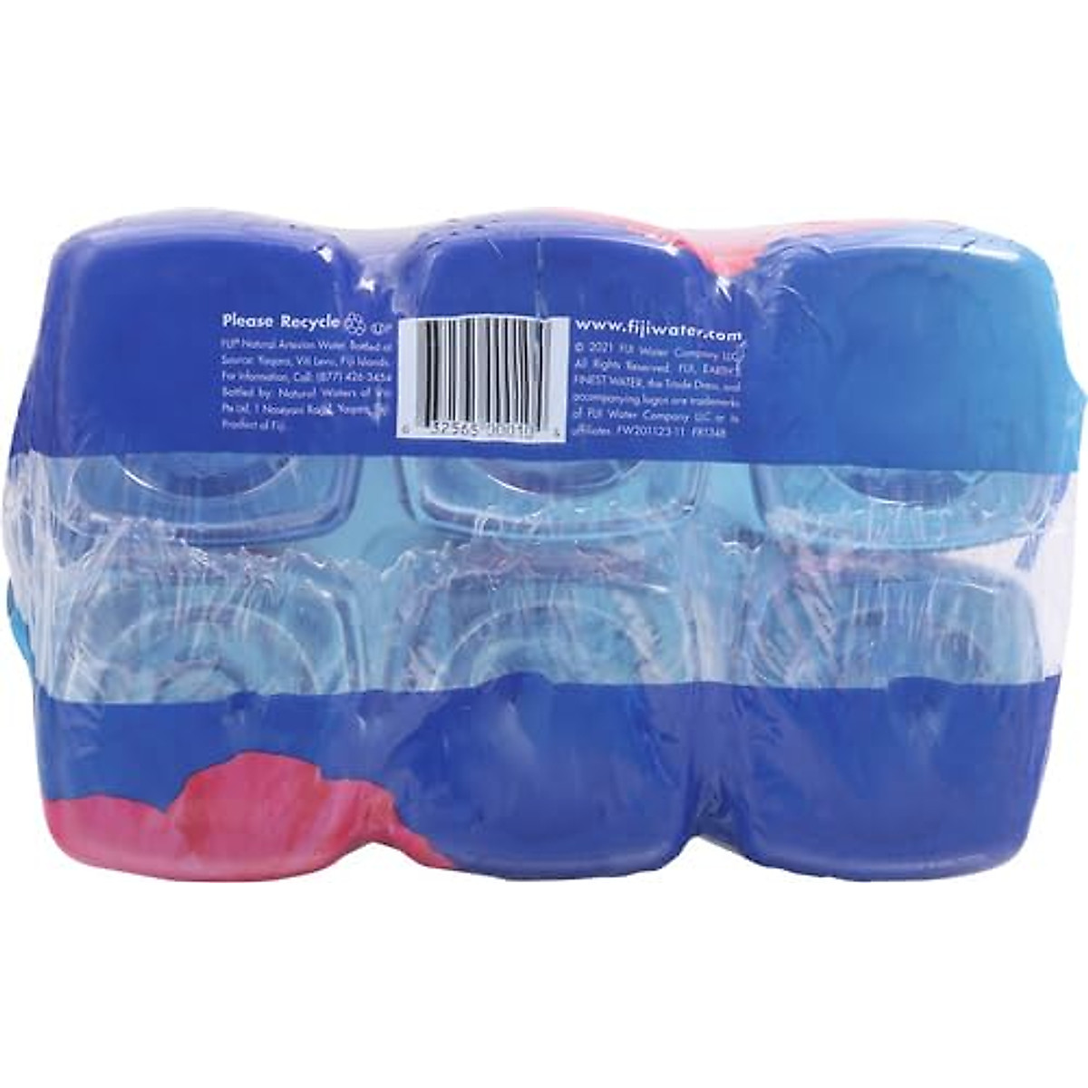 FIJI Natural Artesian Bottled Water 1 Liter / 33.8 Fl Ounce (Pack of 6)