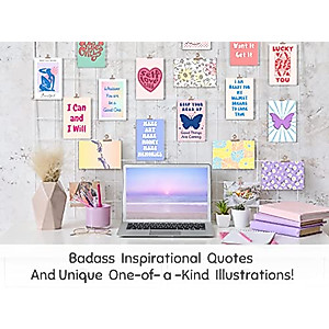 JUJU'S VIBES 50pcs Coconut Girl Room Decor Aesthetic Collage Posters, That Vanilla Girl Aesthetic Preppy Wall Collage, Cute Danish Pastel Wall Collage Kit Aesthetic Cute Pictures for Bedroom Decor, Photos for Dorm, Wall, Clean Girl Room Decor for Teen, Co