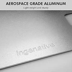 Under Table Shelf - Clear Under Desk Shelf for Laptop, PC,Mac Mini, Computer, and Gadget. Under Table Mount Shelf, Storage, Desk Hanging Organizer, Desk Laptop Holder, PC Desk Mount