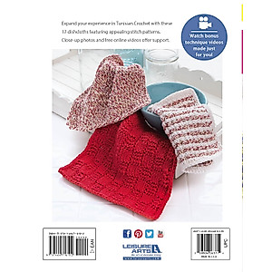 Leisure Arts LEA6371 Tunisian Dishcloths Bk