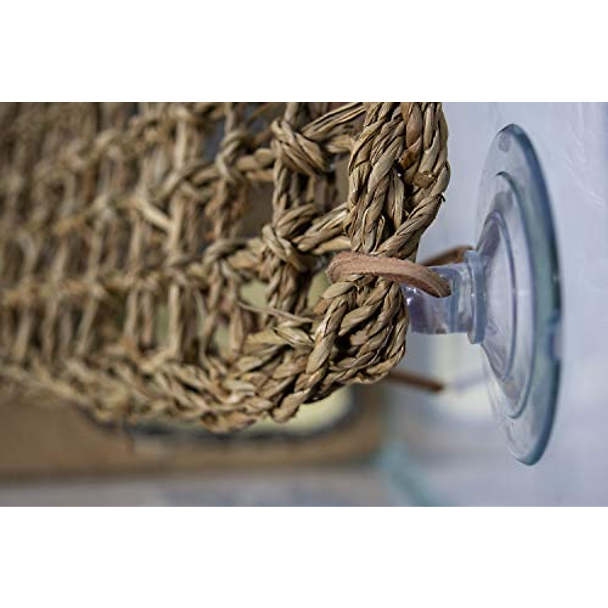 PENN-PLAX Reptology Lizard Lounger – 100% Natural Seagrass Fiber – Great for Bearded Dragons, Anoles, Geckos, and Other Reptiles – Extra Large