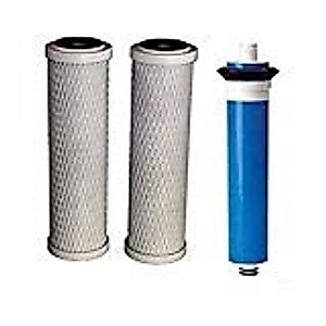 Compatible for 24 GPD RO Reverse Osmosis GE Membrane and FX12M Smart Water with Pre & Post Filters