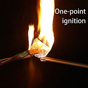 100 Pack Quick Fire Starters，Wax Cups Waterproof, Non Toxic Firelighter Natural Safe Cubes Burns up to 8 Min at Over 750° - 100%, Perfect for Fat Wood Stove Campfire, Start Charcoal Kit (Style1)