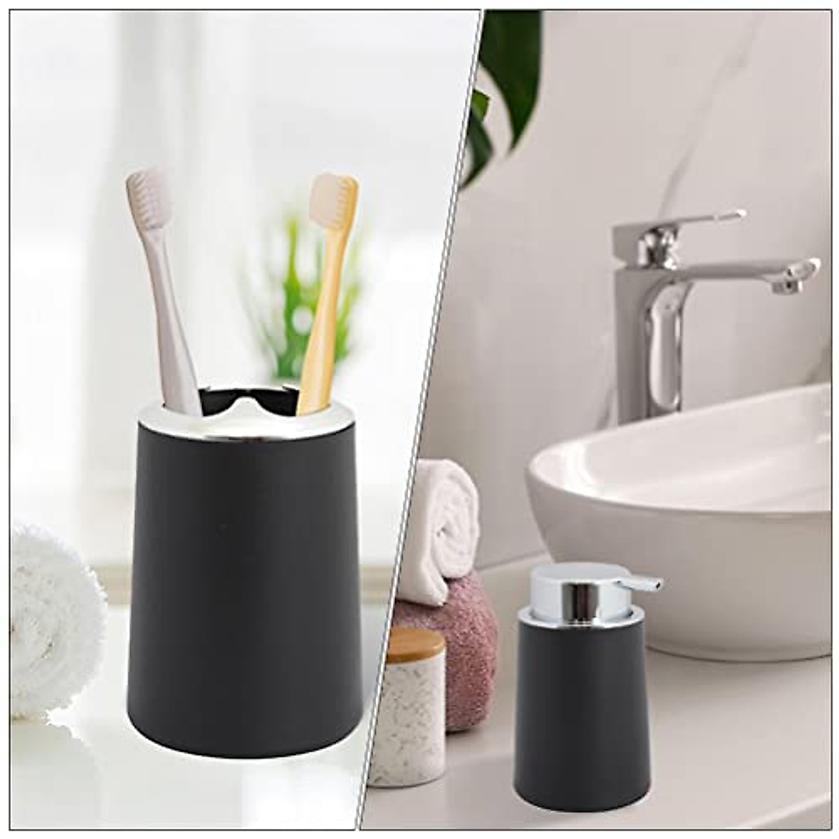 Beaupretty 1set Bathroom Set Lotion Bottle The Handy Hotel Bathroom Accessories Home Bathroom Accessories Tumbler Rinsing Cup Soap Lotion Bathroom Washing Accessory Toothbrush Cup