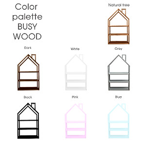 BUSYWOOD Montessori bookshelf Organizer for toddlers, Wood Bookcase, Kids Wooden Shelf, Multi-Level Toy Shelf, Modular Storage Shelves