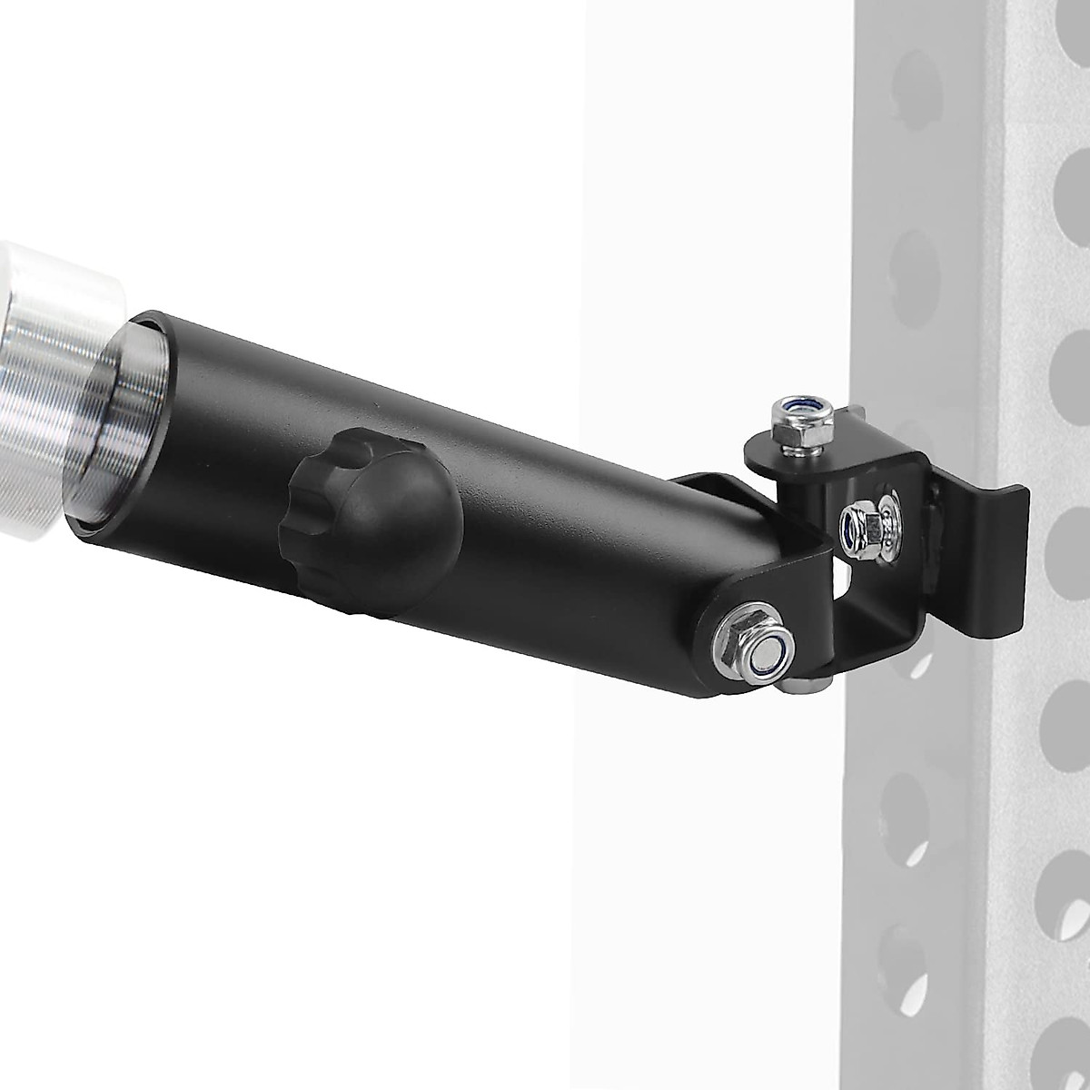 A2ZCARE Power Rack Mounted Landmine Attachment, T Bar Row Landmine Base, Fit 2-inch Olympic Row Bar, Compatible with 3x2 & 3x3 inch Power Cage