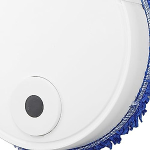 Pssopp Robot Vacuum and Mop Combo Mopping Machine Floor Wiping Machine Machine Cleaner Automatic for Supply Robotic Vacuums (White)