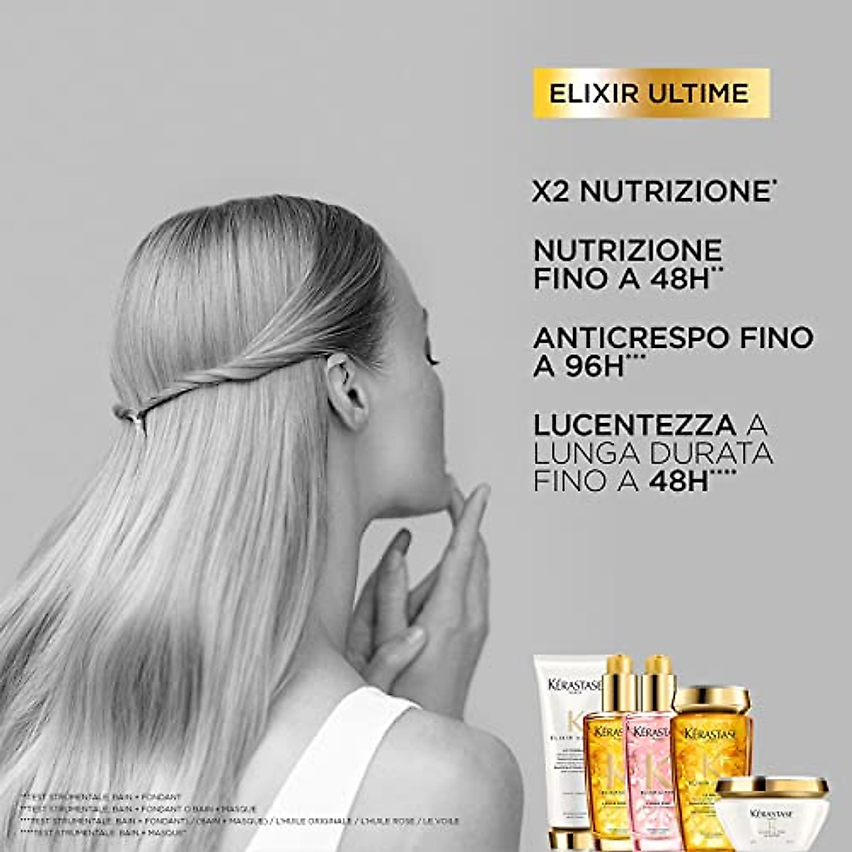 Kerastase Elixir Ultime L'huile Rose for Color Treated Hair, 3.4 Ounce